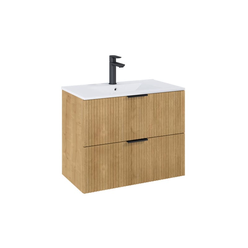 ROCA Шкаф за баня REEF VANITY UNIT 2DW с мивка HEBE 81.5/46.5 см – elea